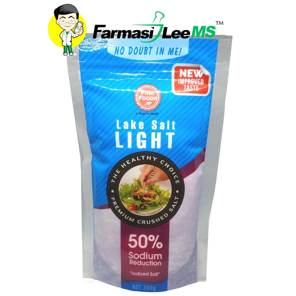 FINE FOODS Lake Salt LIGHT 300g (Exp 02/2028) | Shopee Malaysia