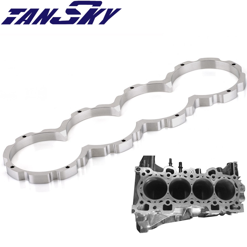 EPMAN Billet Aluminum Engine Block Guard For Honda Acura Civic K24 B16 ...
