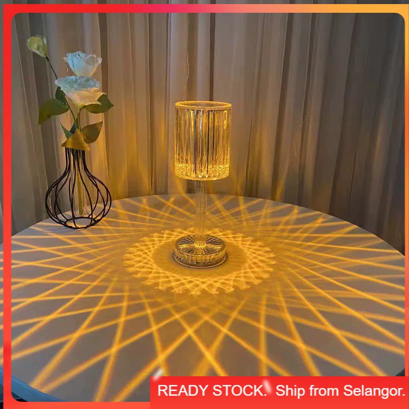 QQ I Cordless Table Lamp USB Wireless Lampu Viral Table Lamp Lampu Meja ...