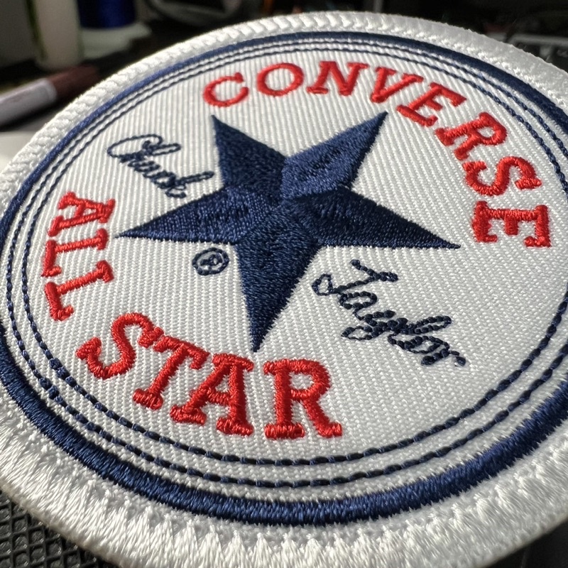 Patch Converse All Star Embroidered | Shopee Malaysia