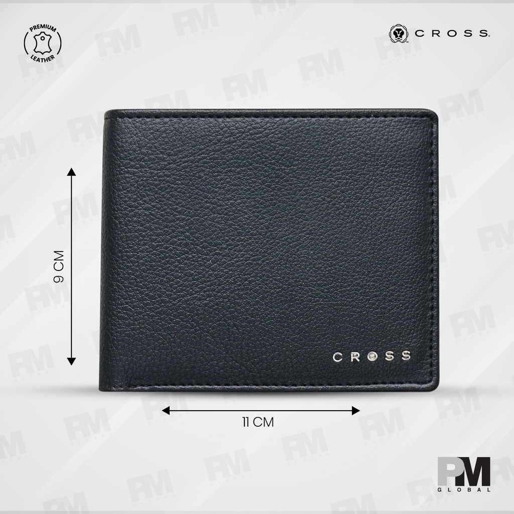 Cross Volt Bifold Credit Card Leather Wallet | Shopee Malaysia