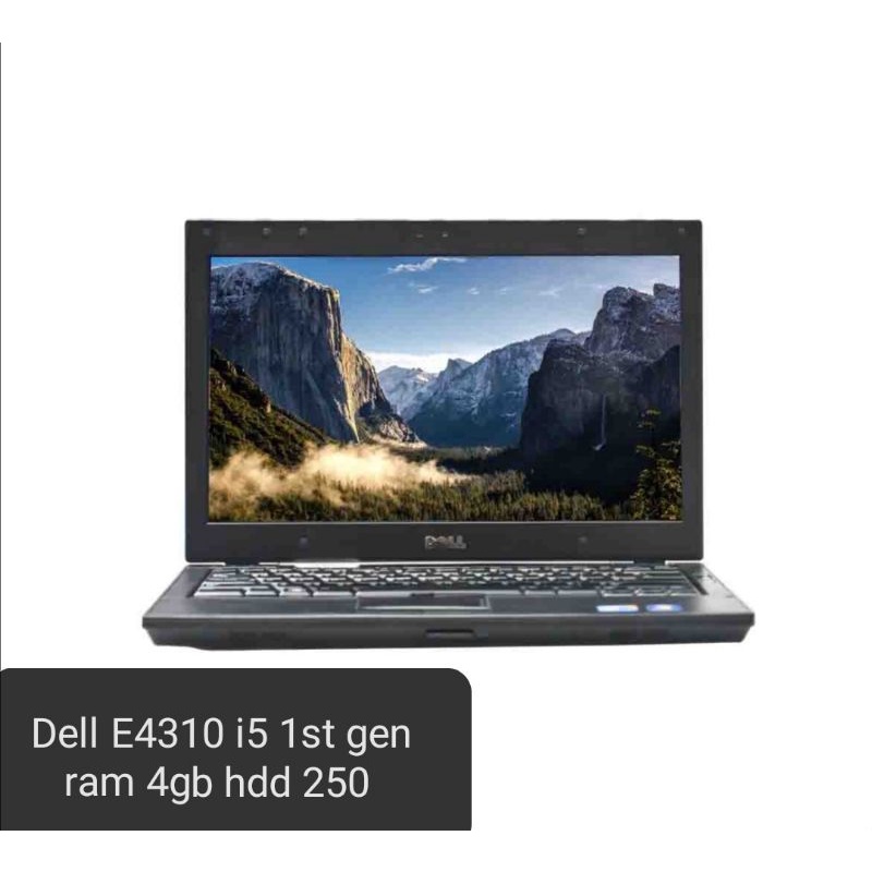 Dell E4310 i5 1st generation ram 4gb hdd 250 gb size laptop 13.3 ...