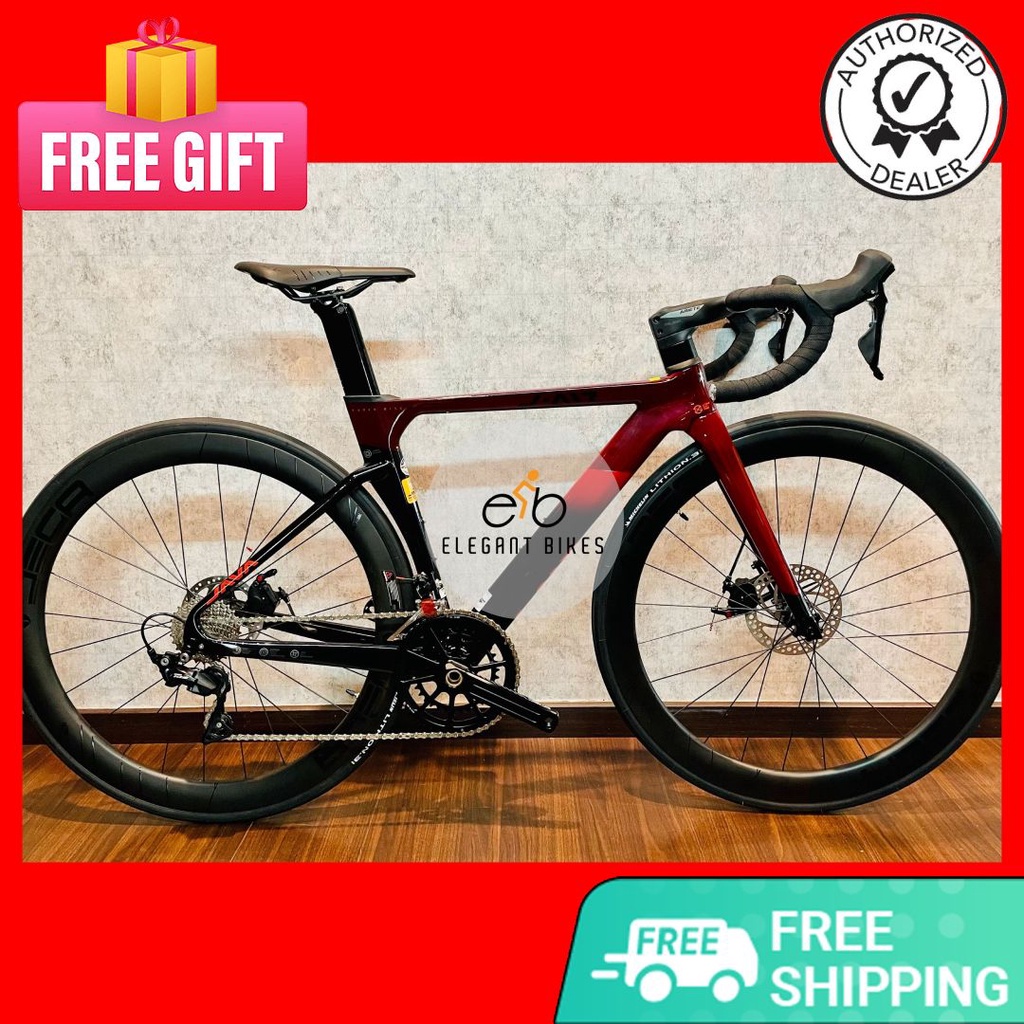 JAVA J AIR FUOCO UCI AERO FRAME CARBON WHEELSET 11SP R7000 ROAD BIKE ...