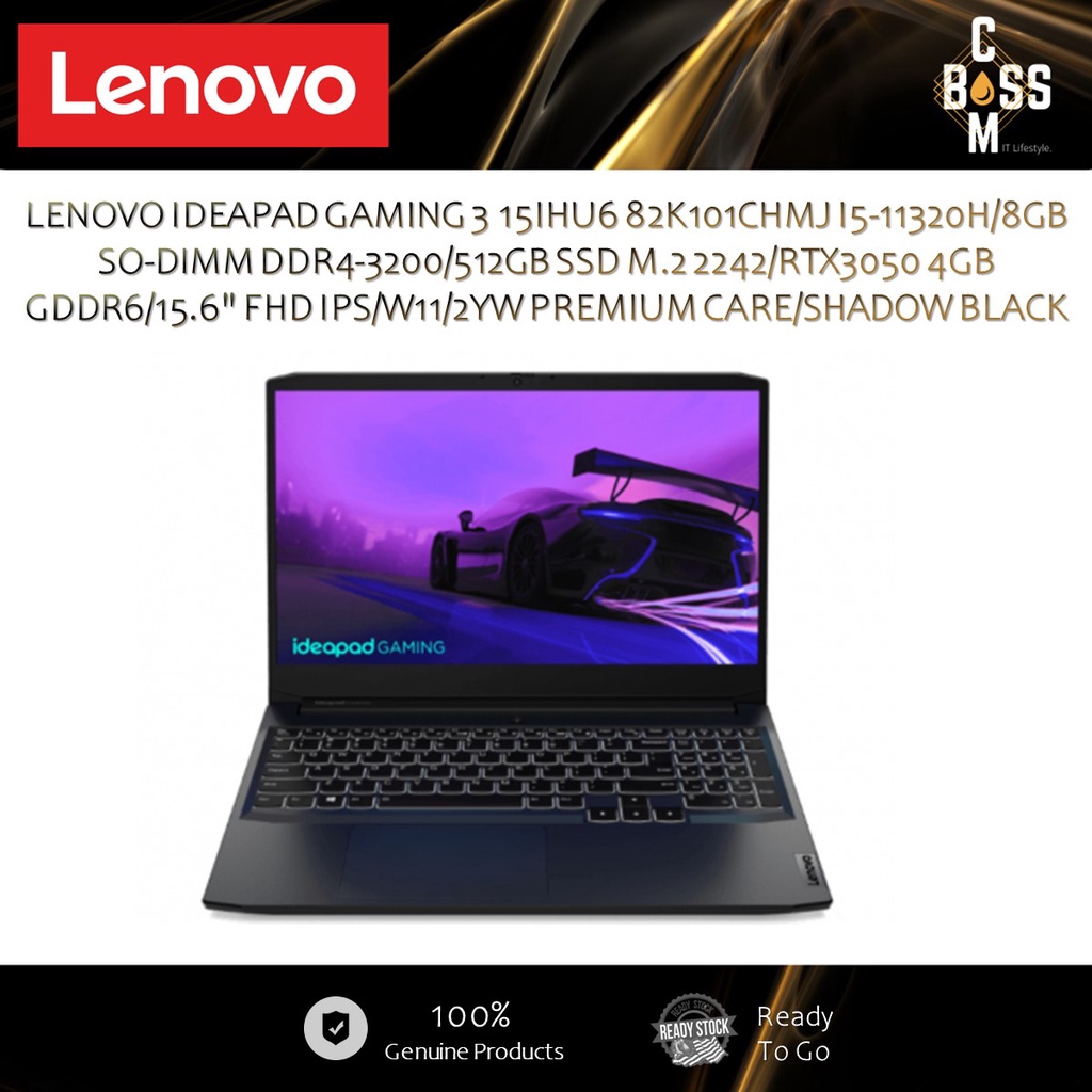 LENOVO IDEAPAD GAMING 3 15IHU6 82K101CHMJ I5-11320H/8GB/512GB SSD ...