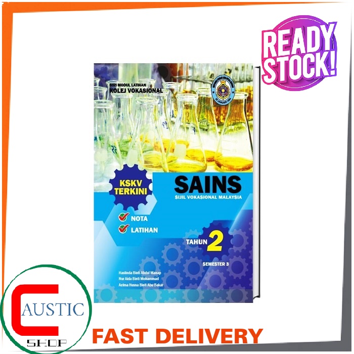 Siri Modul Latihan Kolej Vokasional: Sains Tahun 2 Semester 3 | Shopee Malaysia