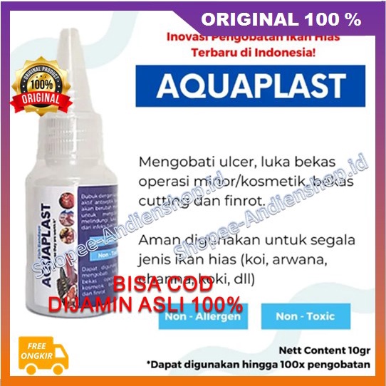 Strong Healed Aquaplast Drip Powder For Sick Fish Fish Fish Bandage Koi ...