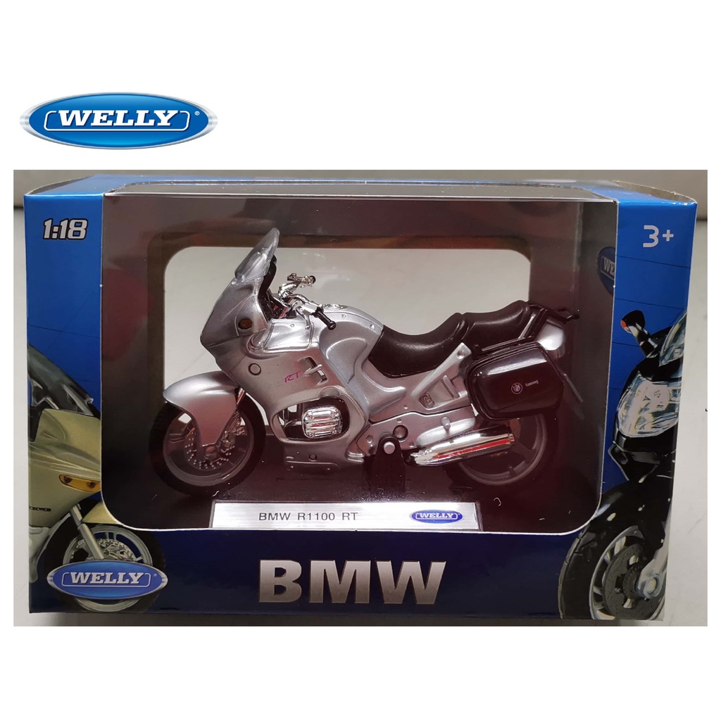 WELLY 1:18 METAL DIE CAST BMW R1100 RT MODEL COLLECTION 19676PW ...