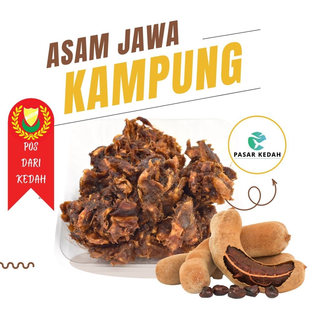 Pasar Kedah (500g) Asam Jawa Kampung (Merah dan Hitam) Tanjung Dawai ...