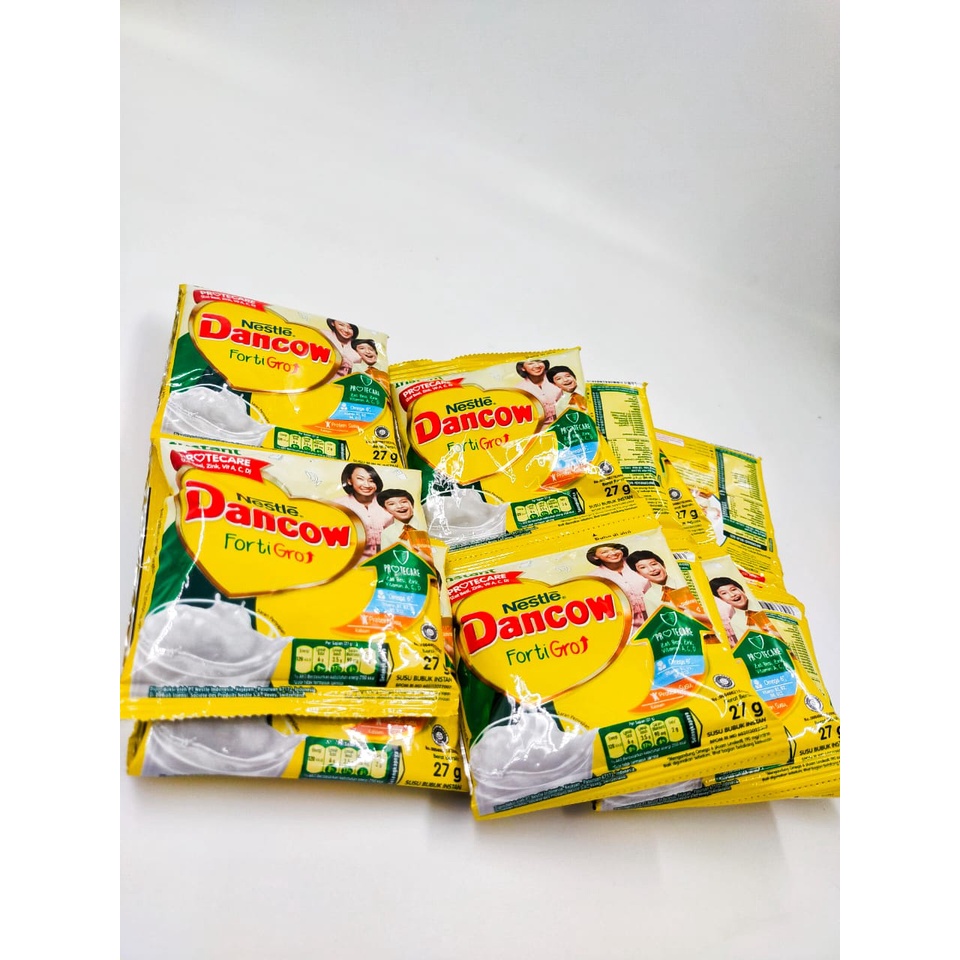 Nestle Dancow Sachet Susu Bubuk Instan Cokelat / Putih 1 renteng ...