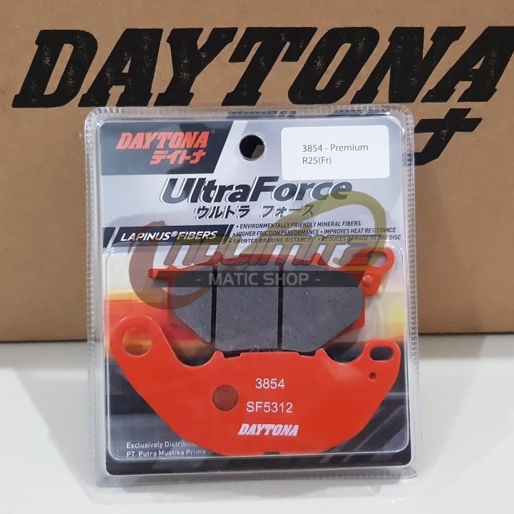 Daytona Lapinus Fibers Brake Pad Front Yamaha XMAX 250 R25 MT25 3854 ...