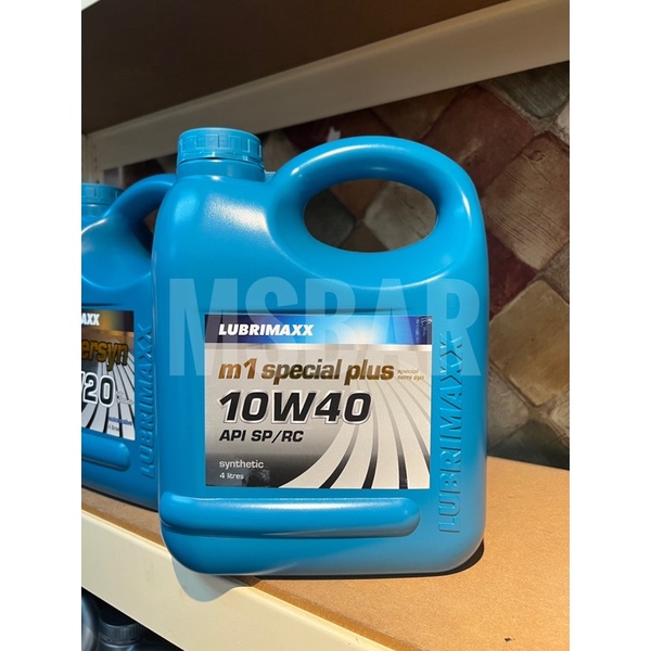 Car Engine Oil (4L) Lubrimaxx M1 Special Plus 10W-40 Semi Synthetic ...