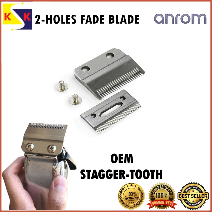 (OEM) Wahl 5 Star Magic Clip 2-Hole Stagger-Tooth Replacement Blade ...