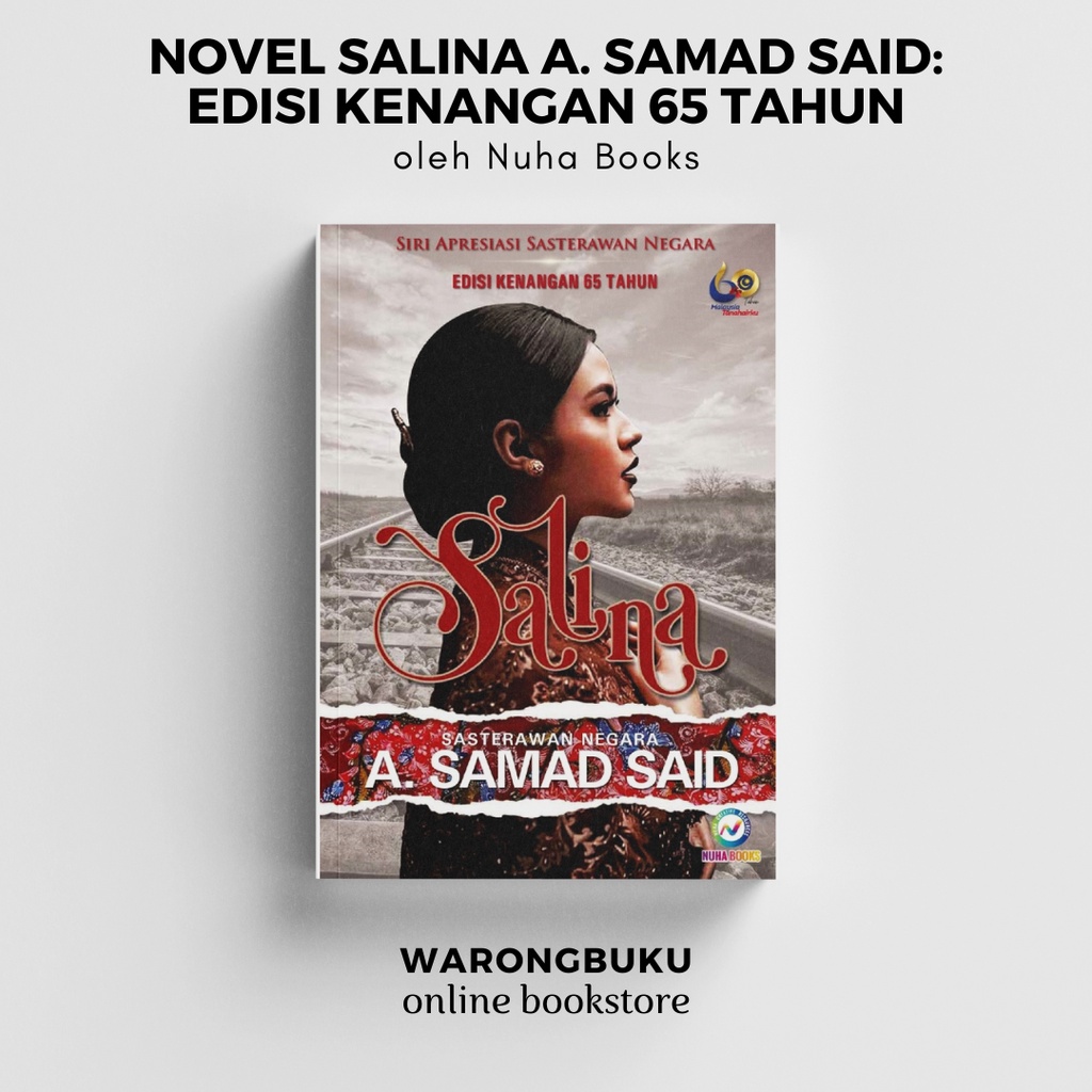 Nuha Books - Novel Salina by A. Samad Said (2023) | novel salina a ...