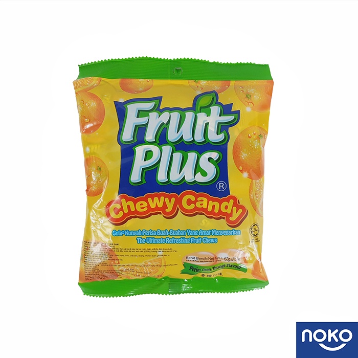 Fruit Plus Orange Chewy Candy (150g) - 0119 | Shopee Malaysia