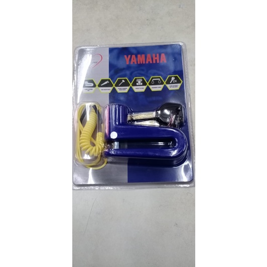 DISC LOCK YAMAHA KUNCI DISC YAMAHA BLUE | Shopee Malaysia