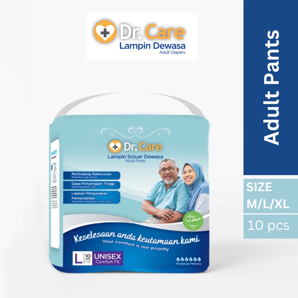 Dr. Care Adult Pant Series Size M/L/XL-10pcs | Shopee Malaysia