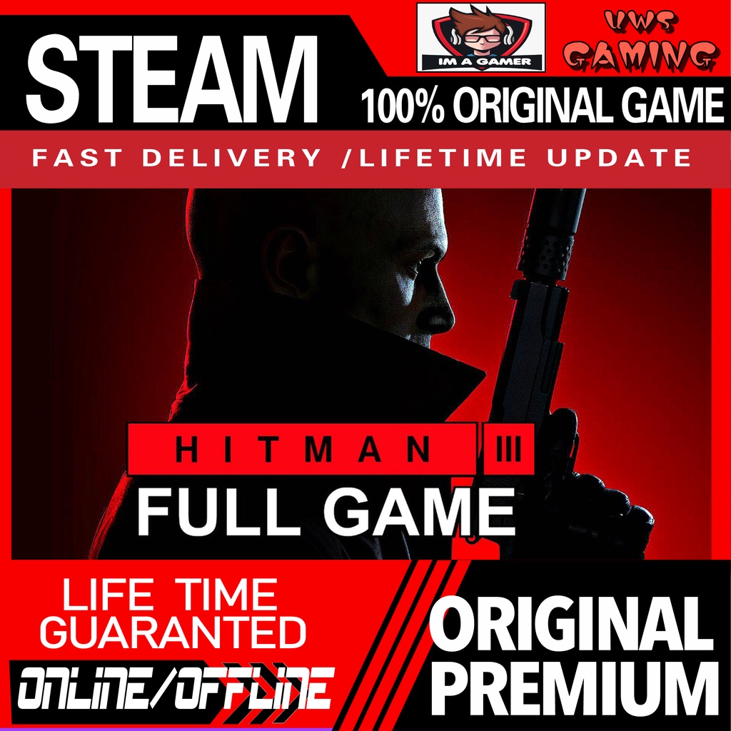 HITMAN 3 + DLC Steam Account (Offline Mode Only) | Shopee Malaysia