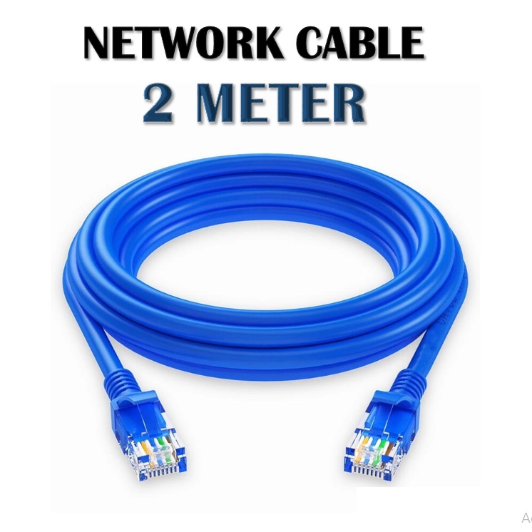 RJ45 CAT5 CAT5E CAT6 CAT6E Ethernet Network LAN Cable PVC Modem Router ...