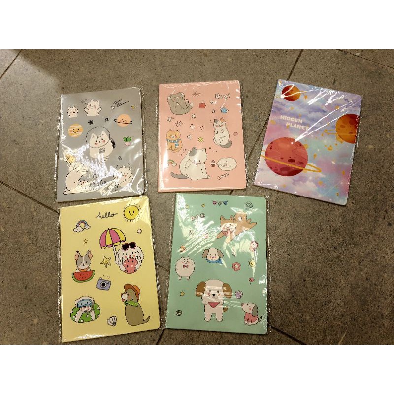 [NEW] B5 Notebook Single-line Random Design Assorted design | Shopee ...