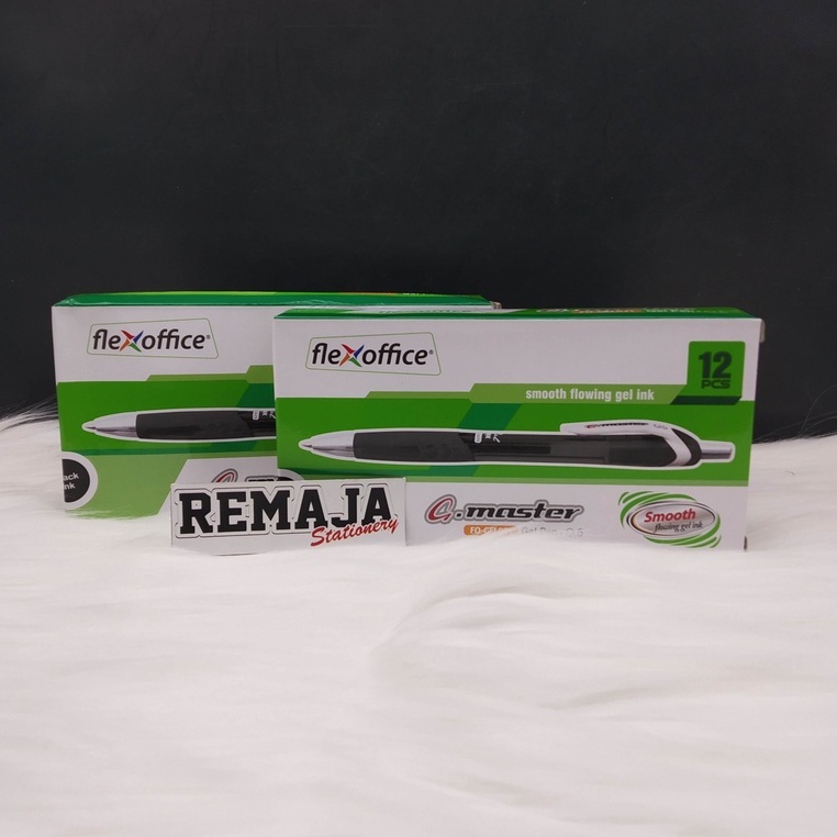 Ballpoint Pen / Gel Pen Flex Office G-Master Per Pack | Shopee Malaysia