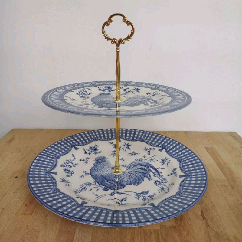 💥 HOT ITEM 💥 Blue Rooster Plate | Shopee Malaysia