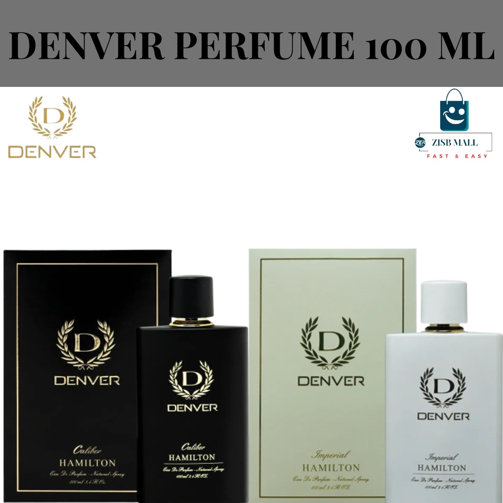 DENVER PERFUME IMPERIAL & CALIBER 100 ML BUY 1 GET 1 (SHORT EXPIRE DATE ...