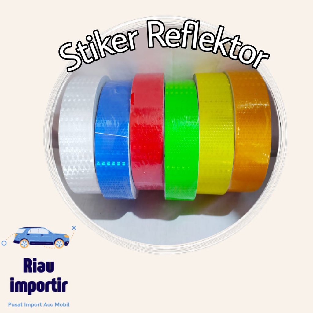 Reflector Sticker for Car Body Box Sticker Night Luminous SCOTCHLITE ...
