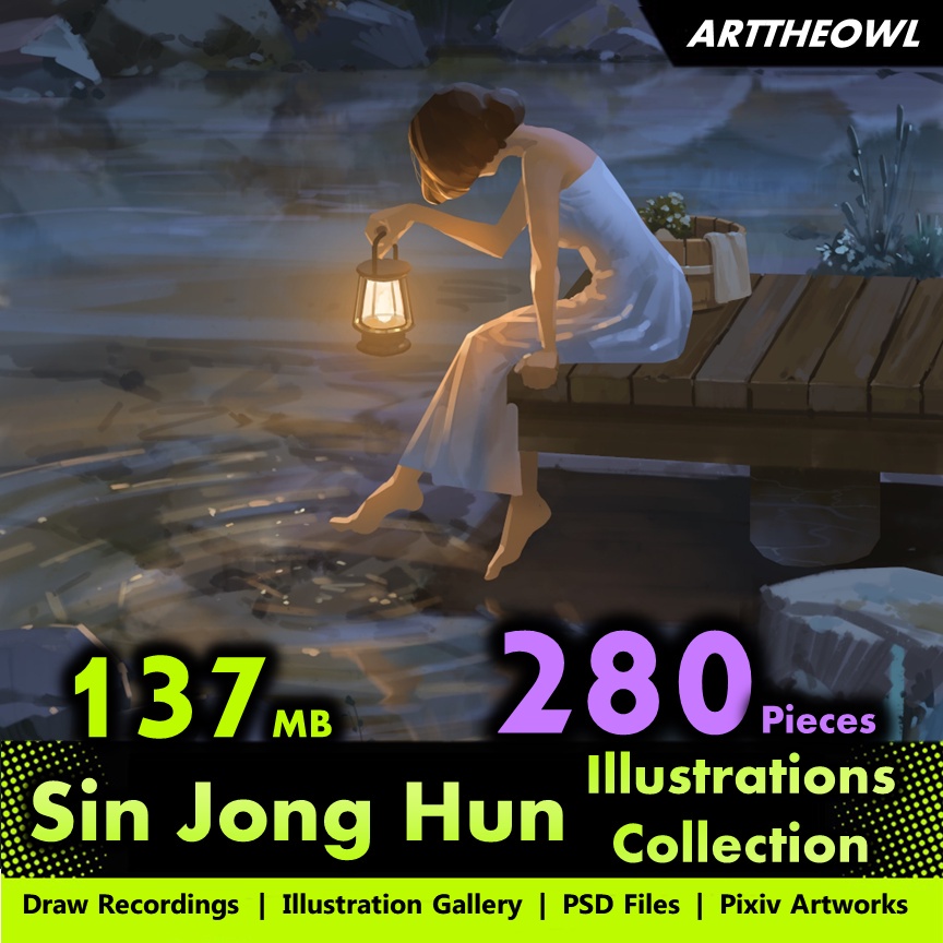 🔥 Sin Jong Hun Official Illustrations Collection 🔥 Anime Manga ...