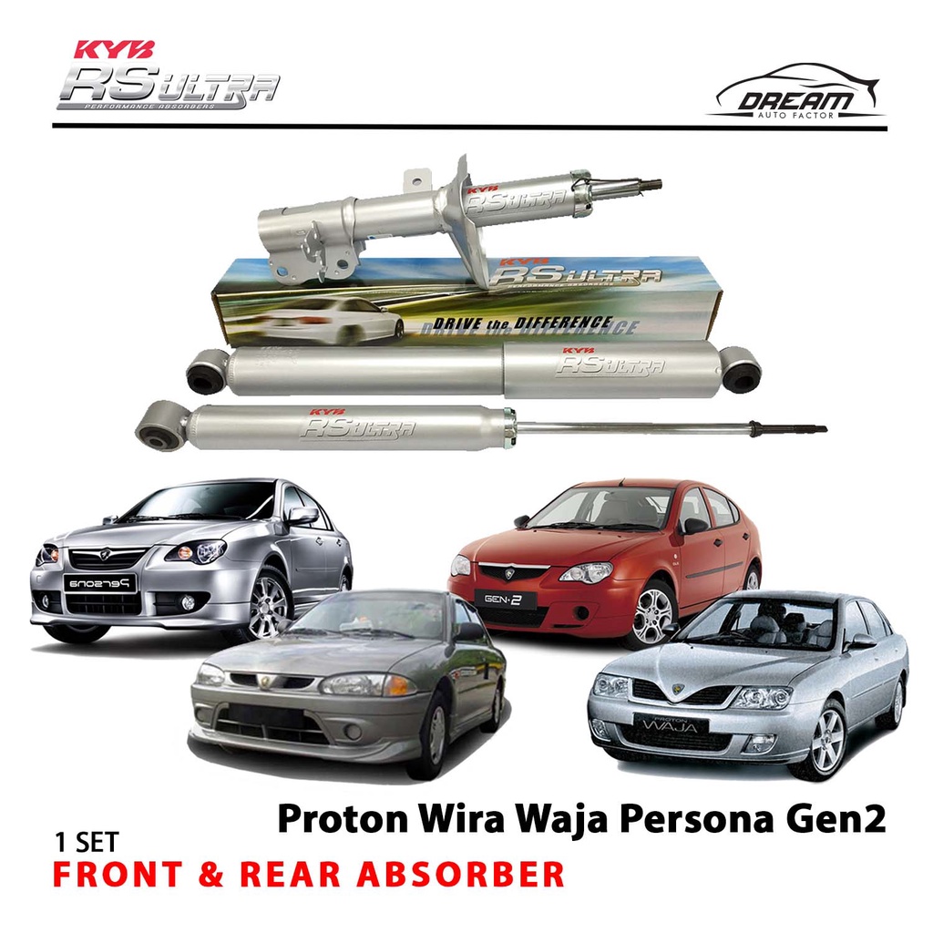 Proton Wira 1.6 1.8 Waja Persona Gen2 Gen 2 Kayaba KYB RS Ultra Front ...