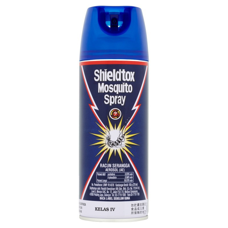 Shieldtox Mosquito Spray (270ml) | Shopee Malaysia