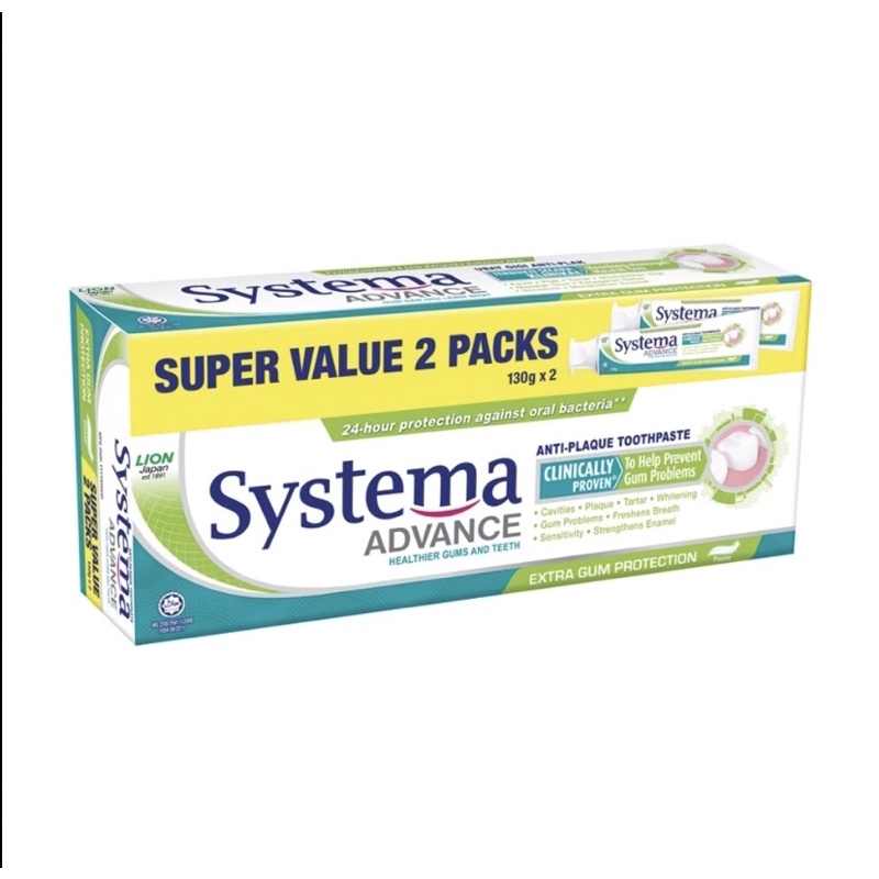 Systema Extra Gum Protection/ Extreme Clean Breath Toothpaste/ Deep ...