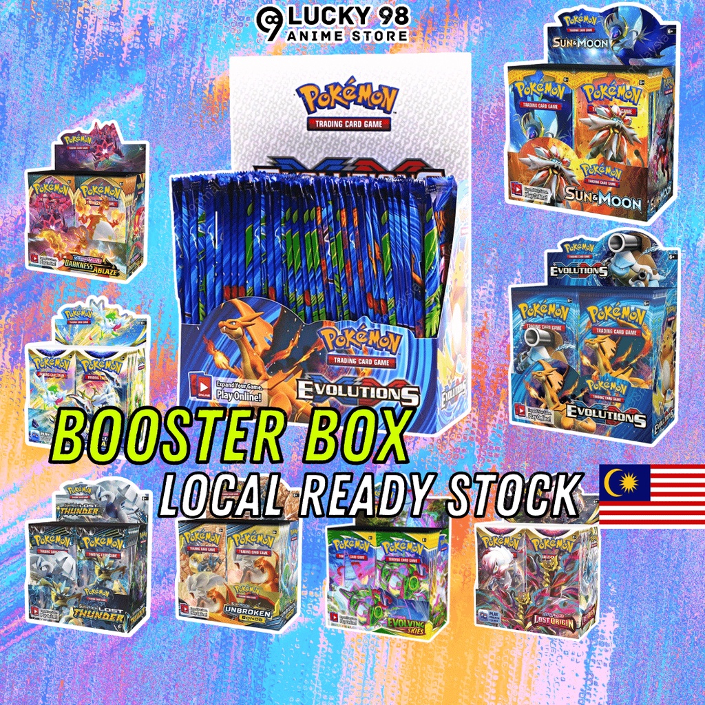 Pokemon Trading Card Booster Box 360 Pokémon TCG Card Pack Darkness ...