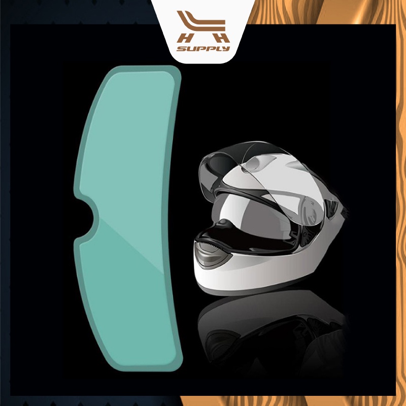 LH Universal Motorcycle Helmet Waterproof Film Anti-fog Visor Film ...
