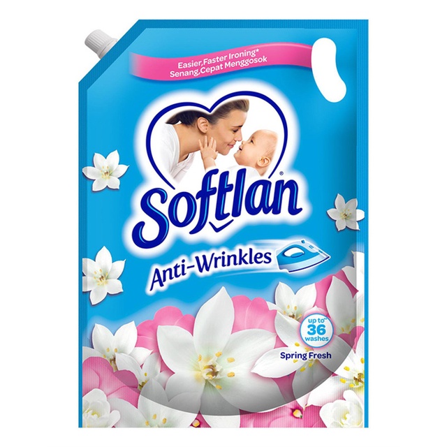 Softlan Softener Spring Fresh 1.4L (Refill) | Shopee Malaysia