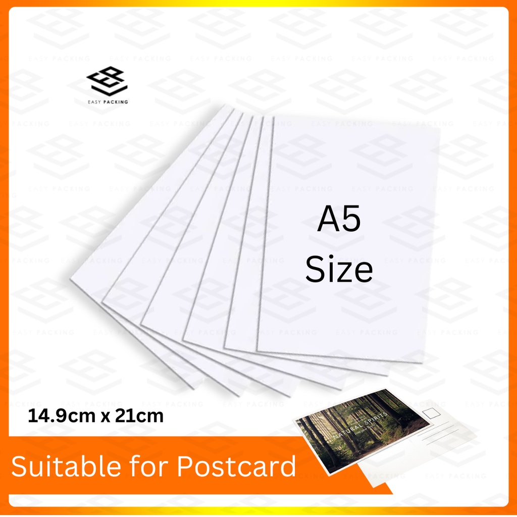 10pcs A2/A3/A4/A5 ART CARD PAPER 300gsm/270gsm/210gsm Glossy Name Card ...