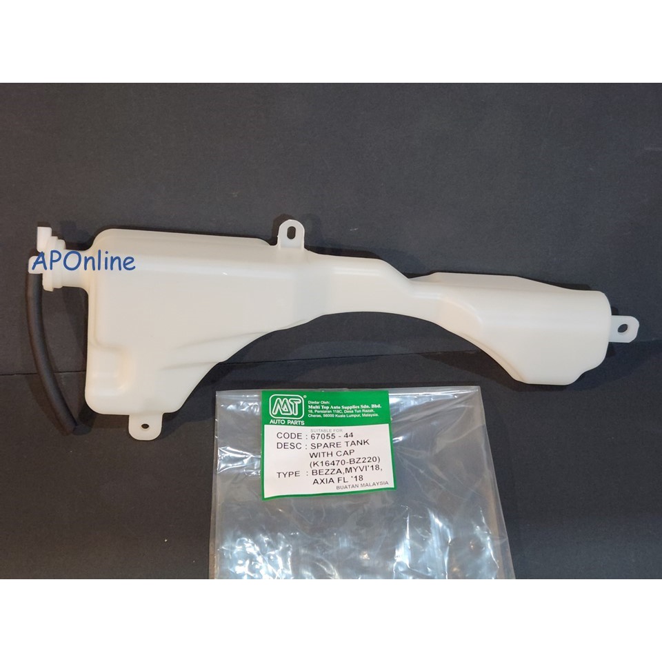 Perodua Bezza / Myvi 2018 / Axia FL 2018 Radiator Spare Tank With Cap ...