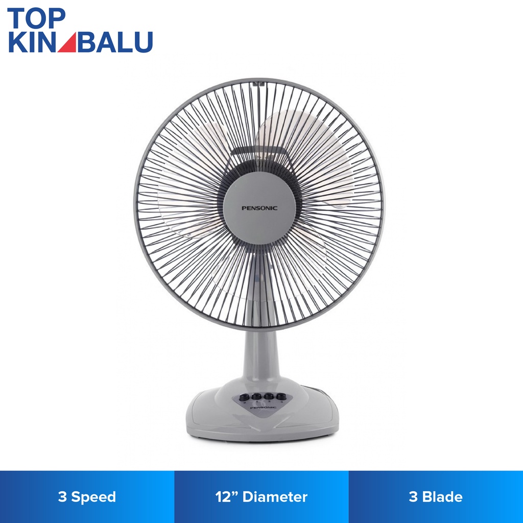 PENSONIC 12" AF-30B TABLE FAN | Shopee Malaysia