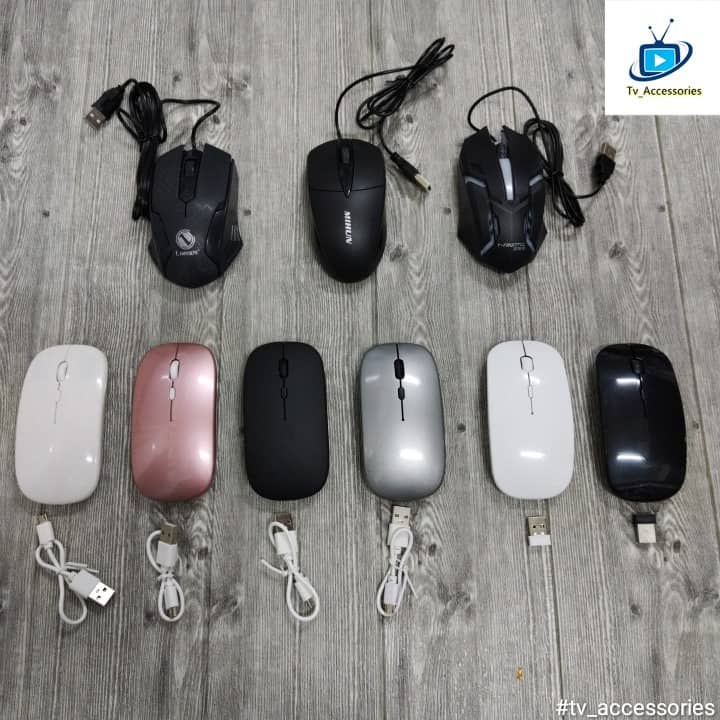 tetikus mouse usb wired / usb wireless / chargeable / battery connect ...