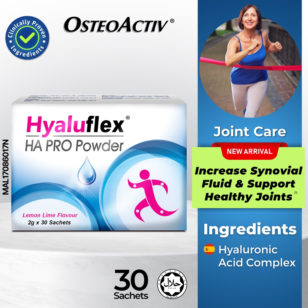 Hyaluflex HA Pro Collagen Powder Sachet (30's) | Shopee Malaysia