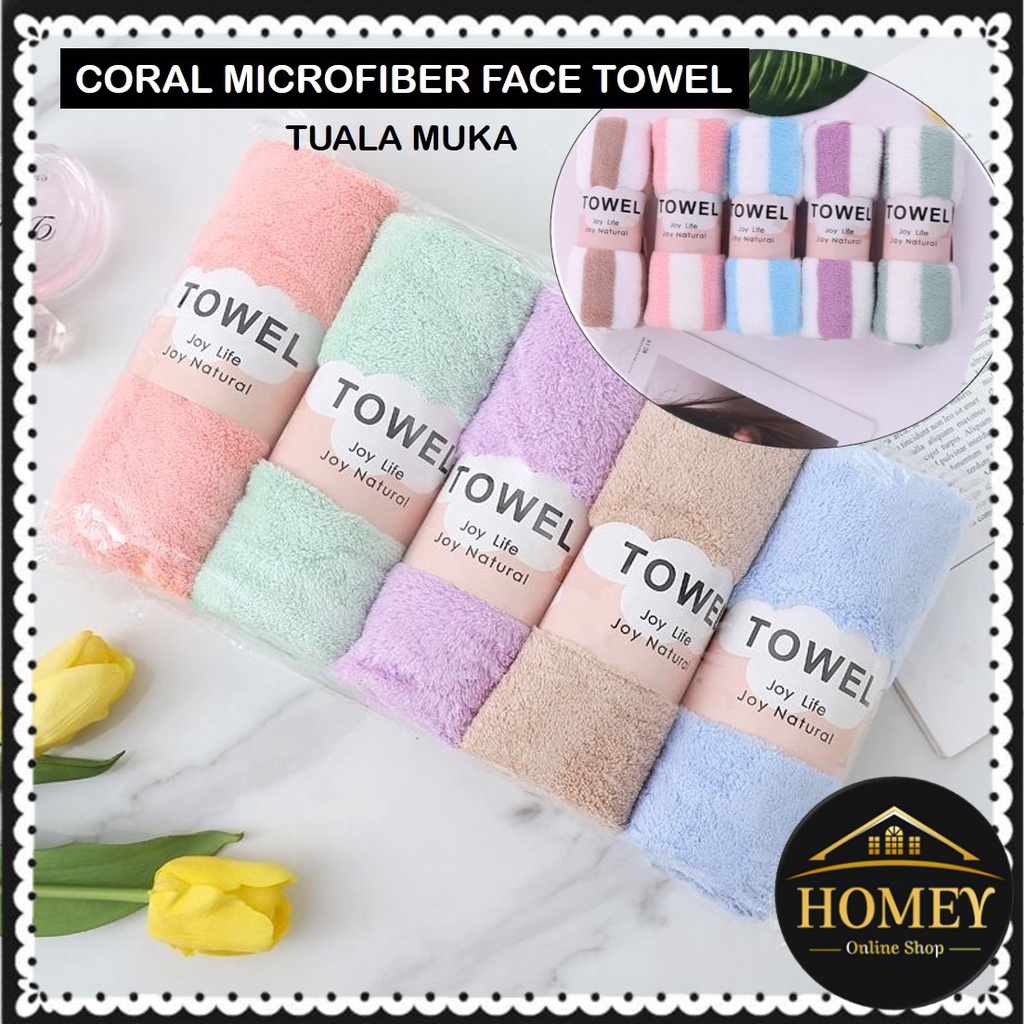 Face Towel Tuala Muka Serap Air Ultra Absorbent Soft Towel Material ...