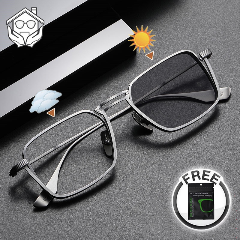 Photochromic Anti Radiation Glasses For Women or Men Transition ...