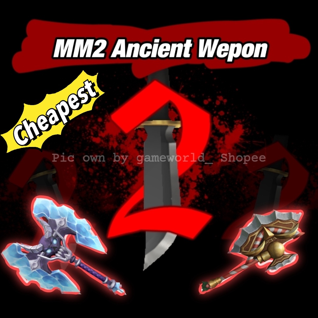 DEALS🔥 Godly & Ancient Set Weapons 🔥 Murder Mystery 2 / MM2 | Shopee ...