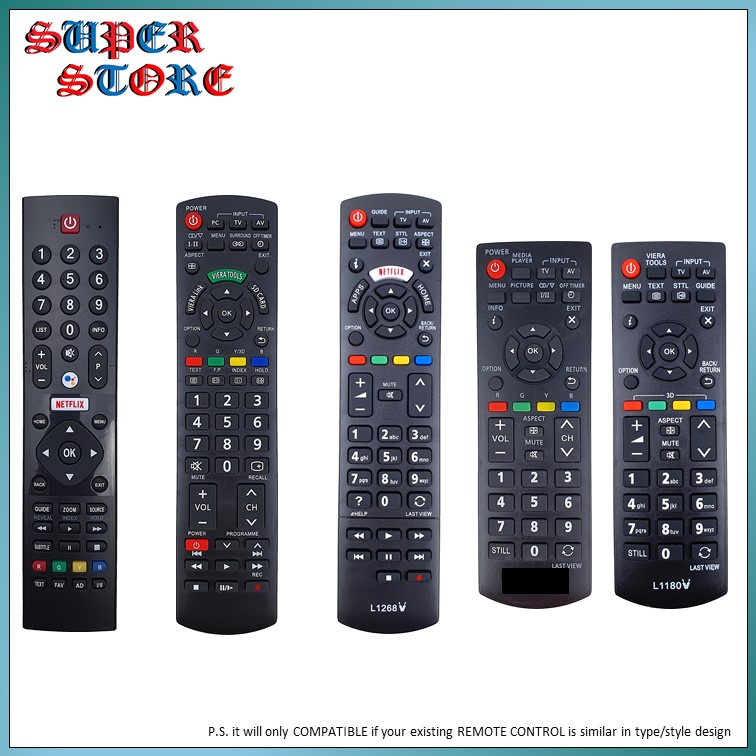 * REPLACEMENT * Compatible PANA SONIC Led Lcd Smart Viera Flat Penal Tv ...