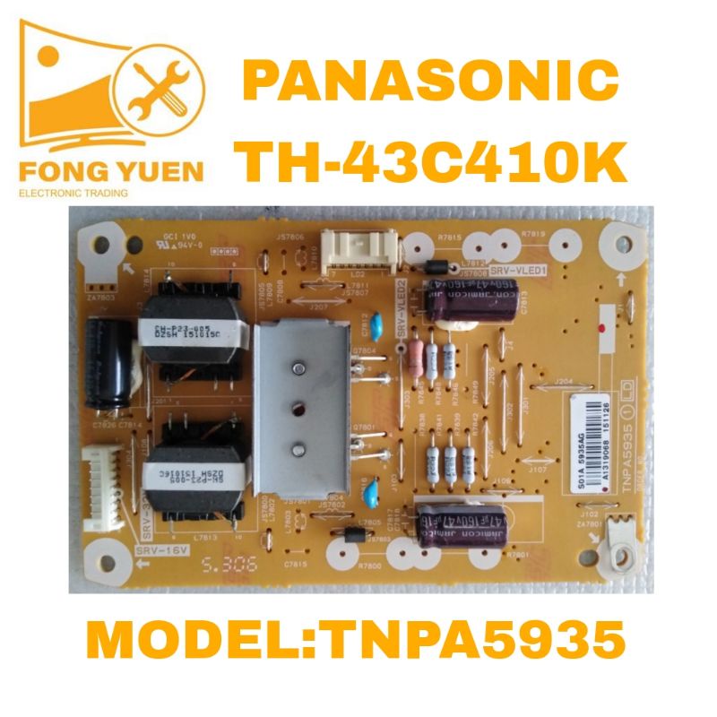 PANASONIC TV INVERTER BOARD TH-43C410K | Shopee Malaysia