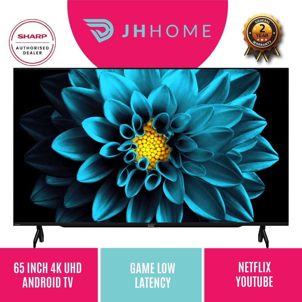 [LIMITED] SHARP 4K UHD Google TV Smart TV | 4TC65FJ1X | 4TC55FJ1X ...