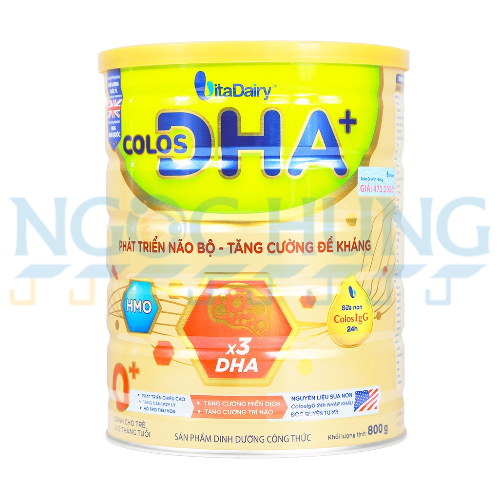 Vitadairy Colos DHA Powdered Milk 0 +, 1 + 800g | Shopee Malaysia
