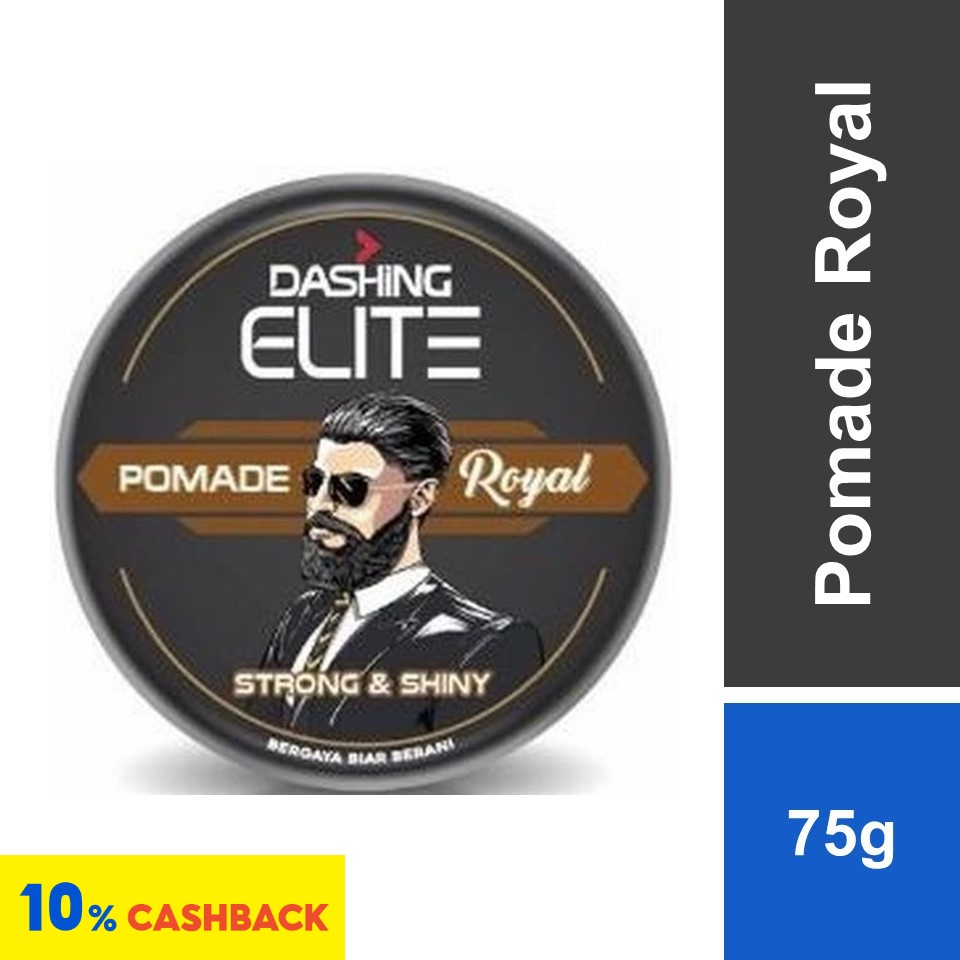 Dashing Elite Hair Wax Pomade Royal (75g) | Shopee Malaysia