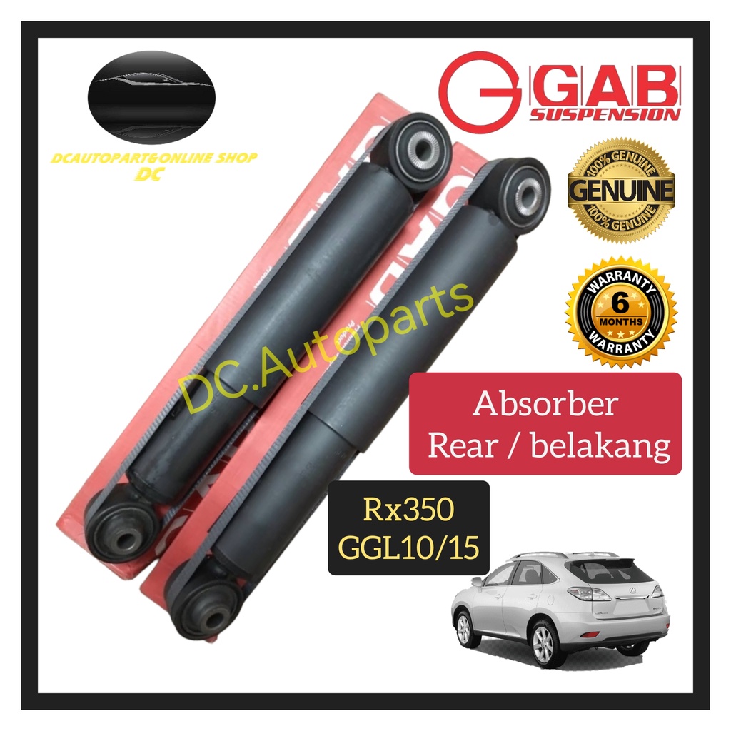 ORIGINAL GAB SUPER ABSORBER LEXUS RX350 RX270 AGL10 AGL15 GGL10 GGL15 ...