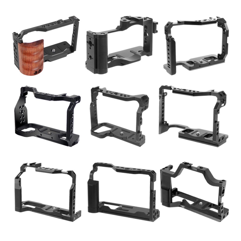 DSLR Camera Cage Protective Case for Sony/Canon/Fuji Quick Release Full ...