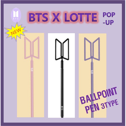 Vstore - Duendo97 [BTS POP UP] Ballpoint Pen logo - BTS logo Pen ...